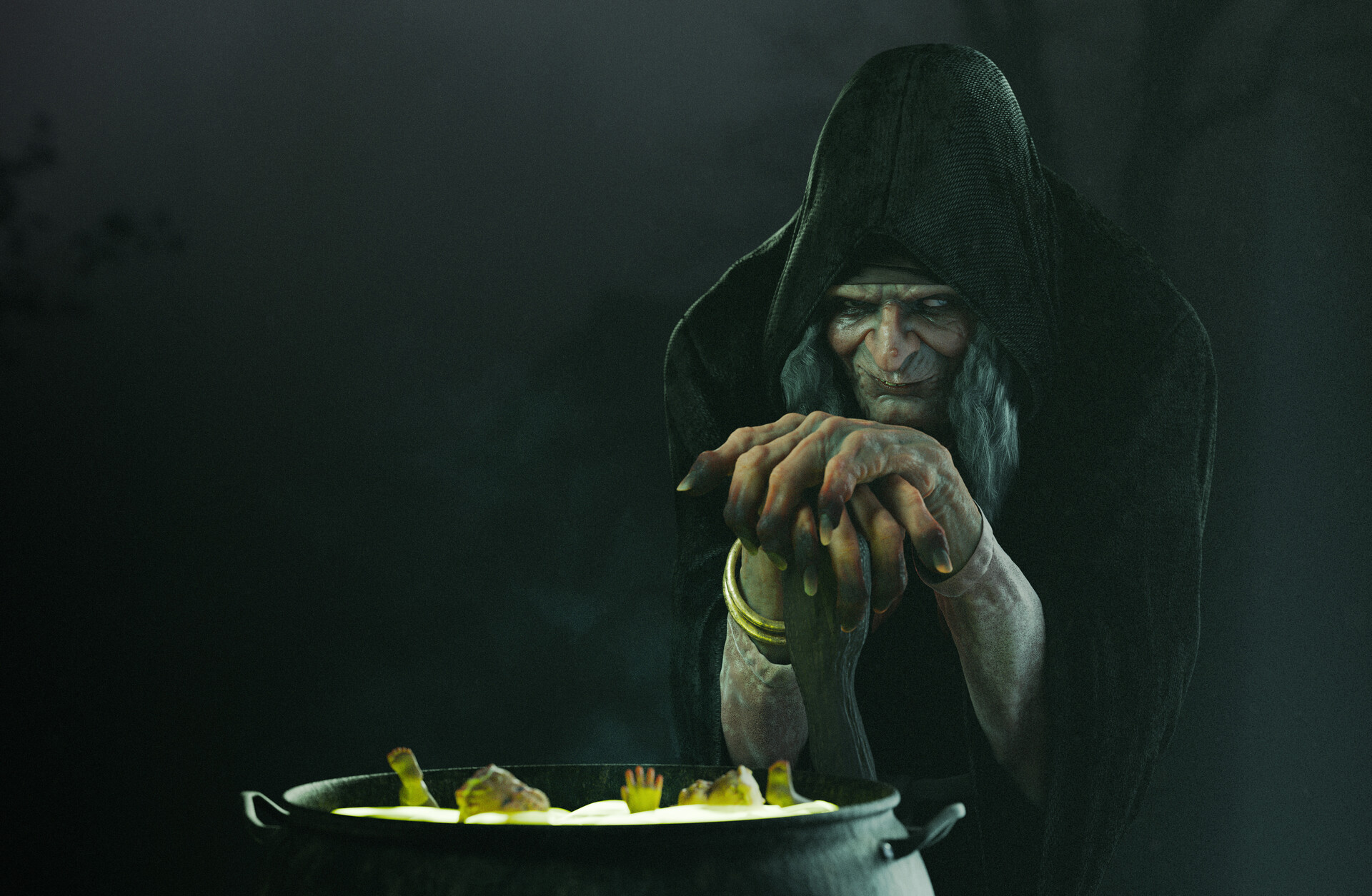 ArtStation - Baba Cloanta - Folklore Bestiary