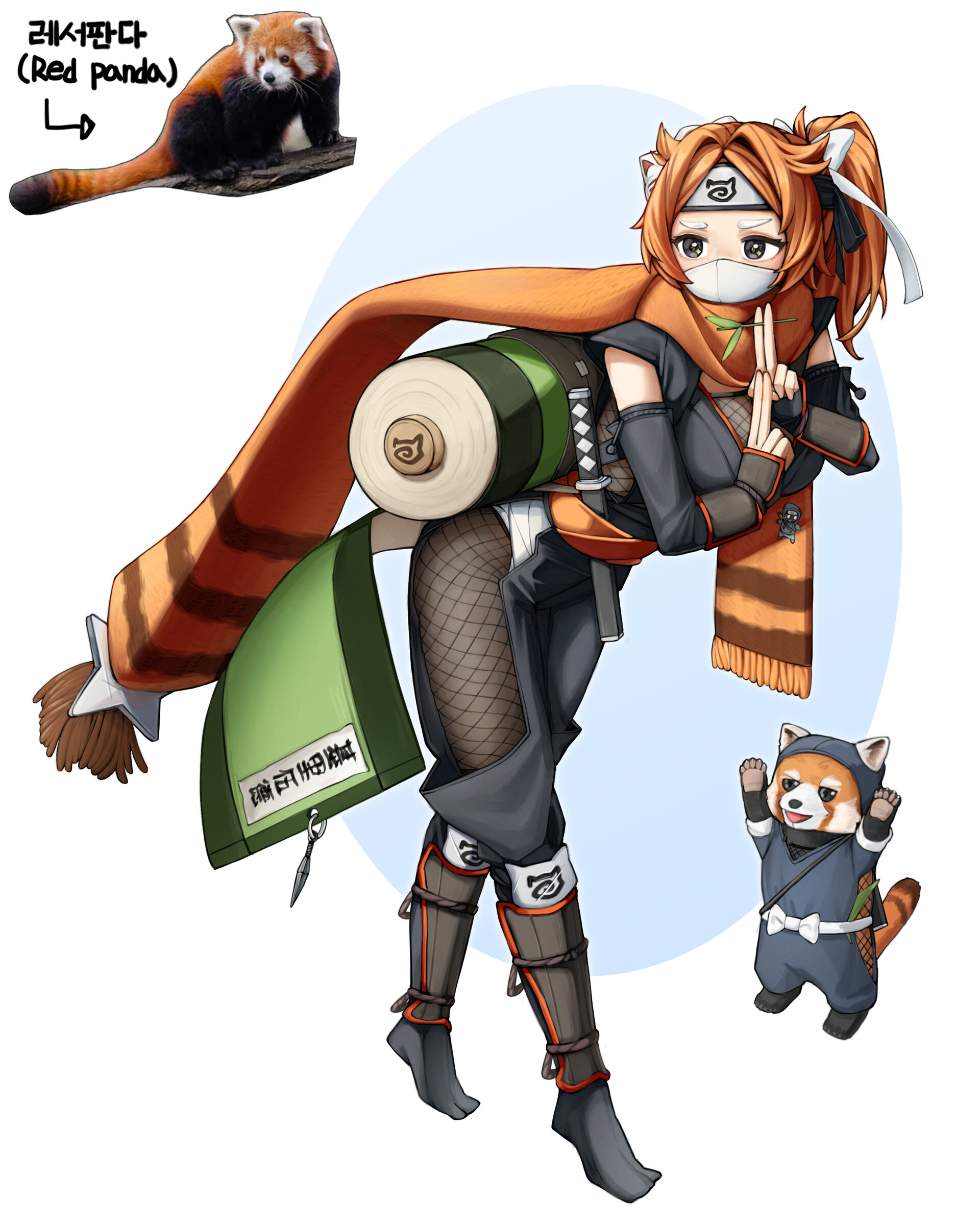 anime red panda