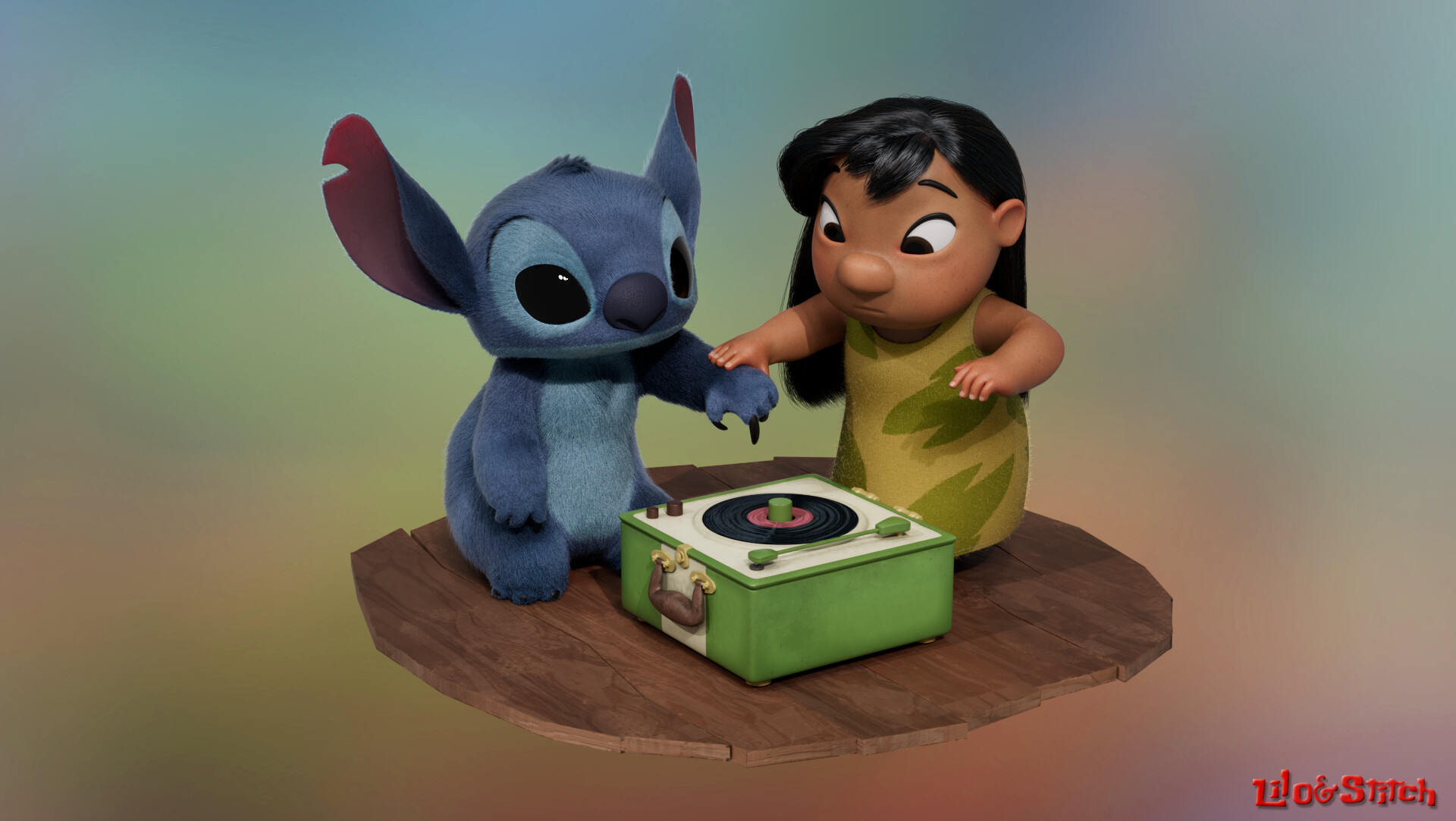 ArtStation - Lilo and Stitch