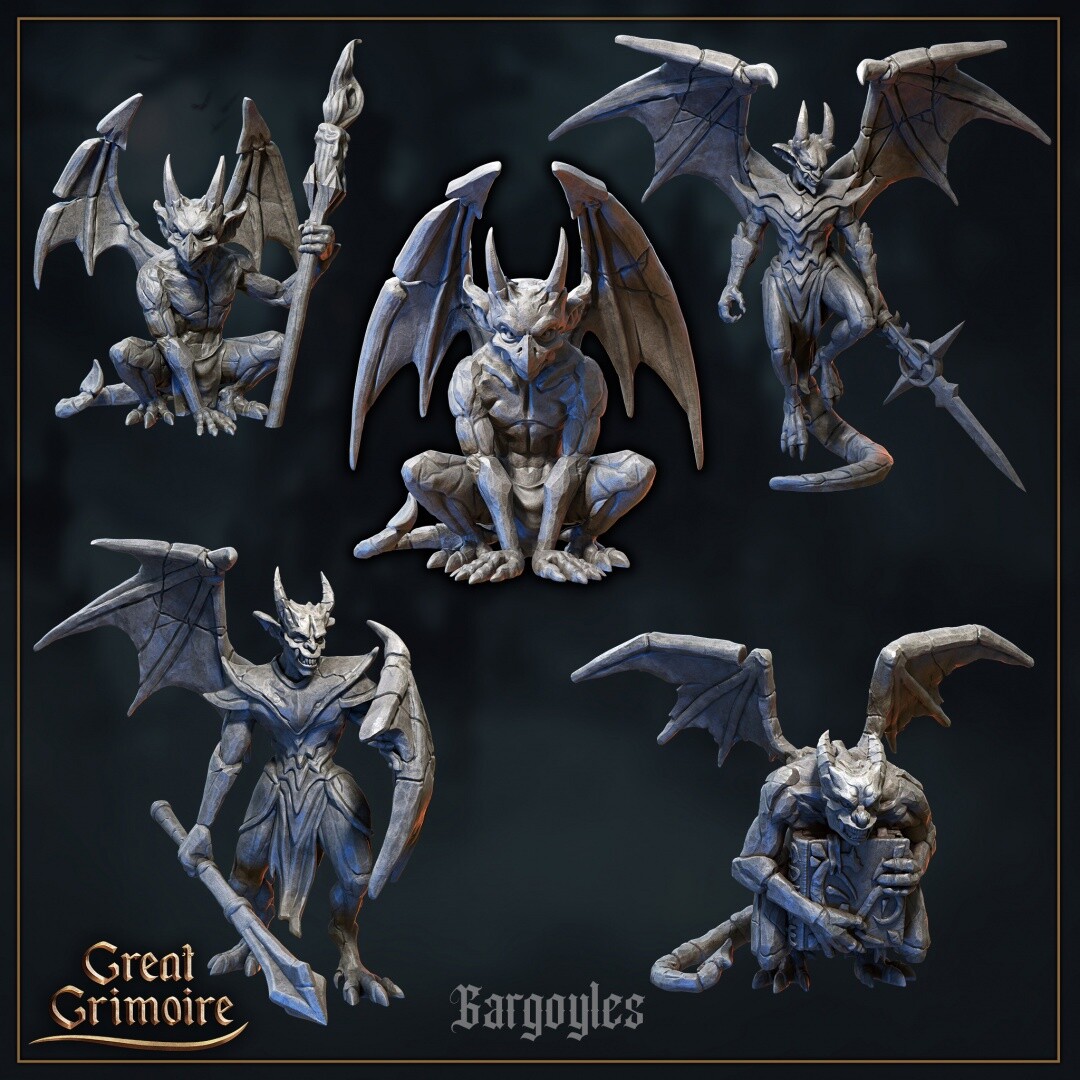 ArtStation - Gargoyles