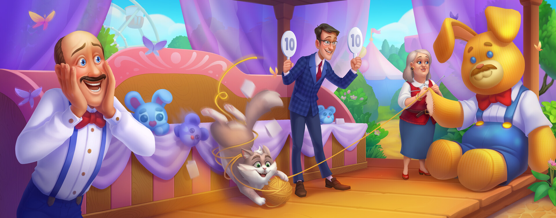 Playrix Games - Illustrations