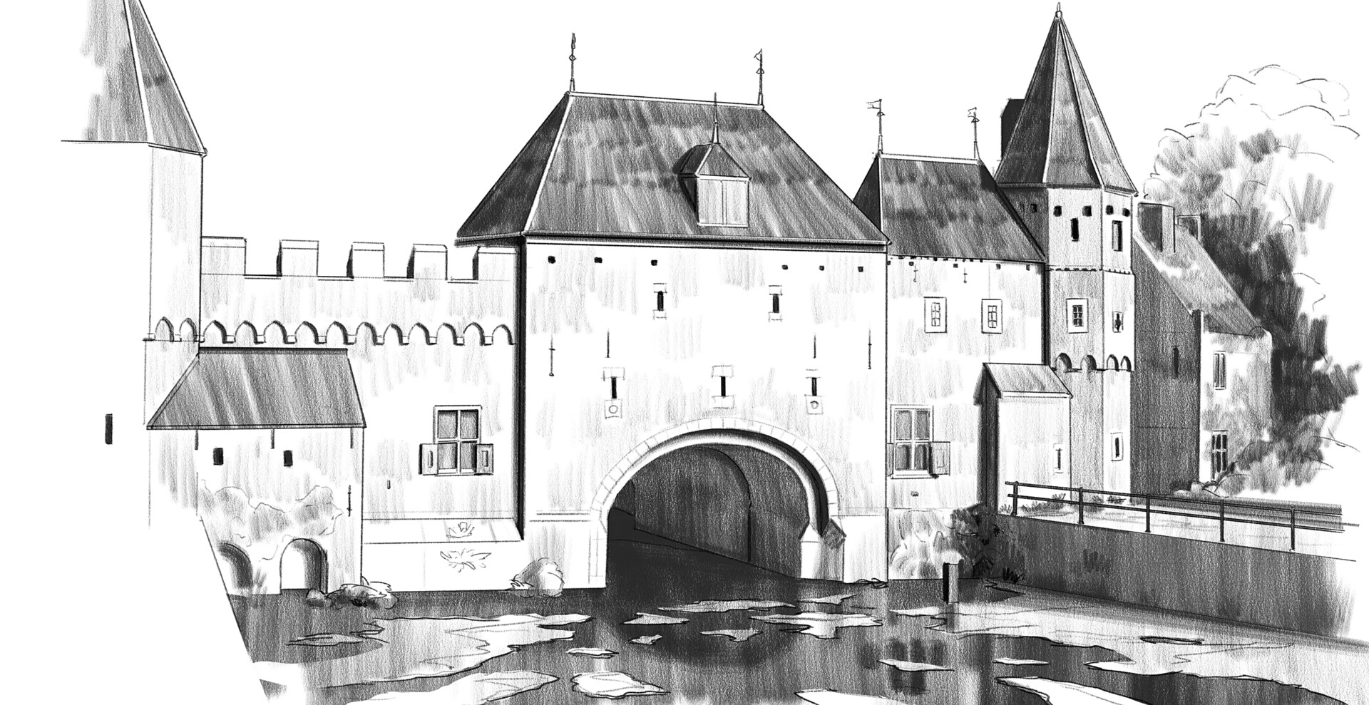 ArtStation - Building Studies