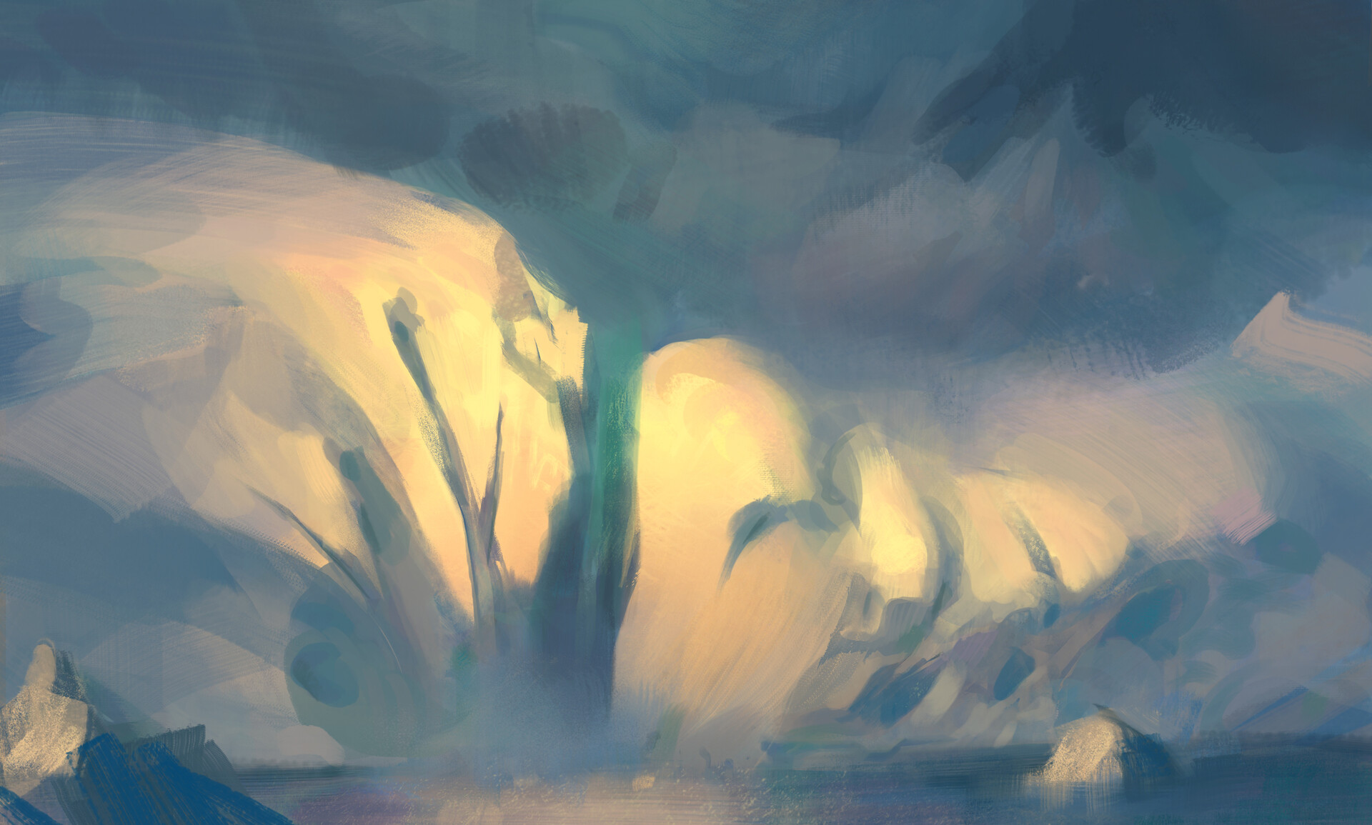 Ousmane Diop - Passage through the Red Glacier