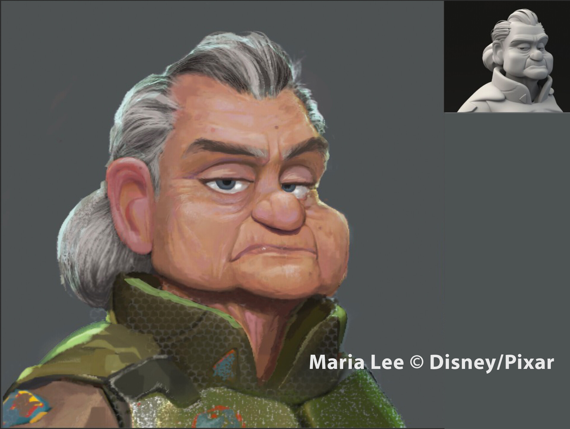 ArtStation - Darby Portrait