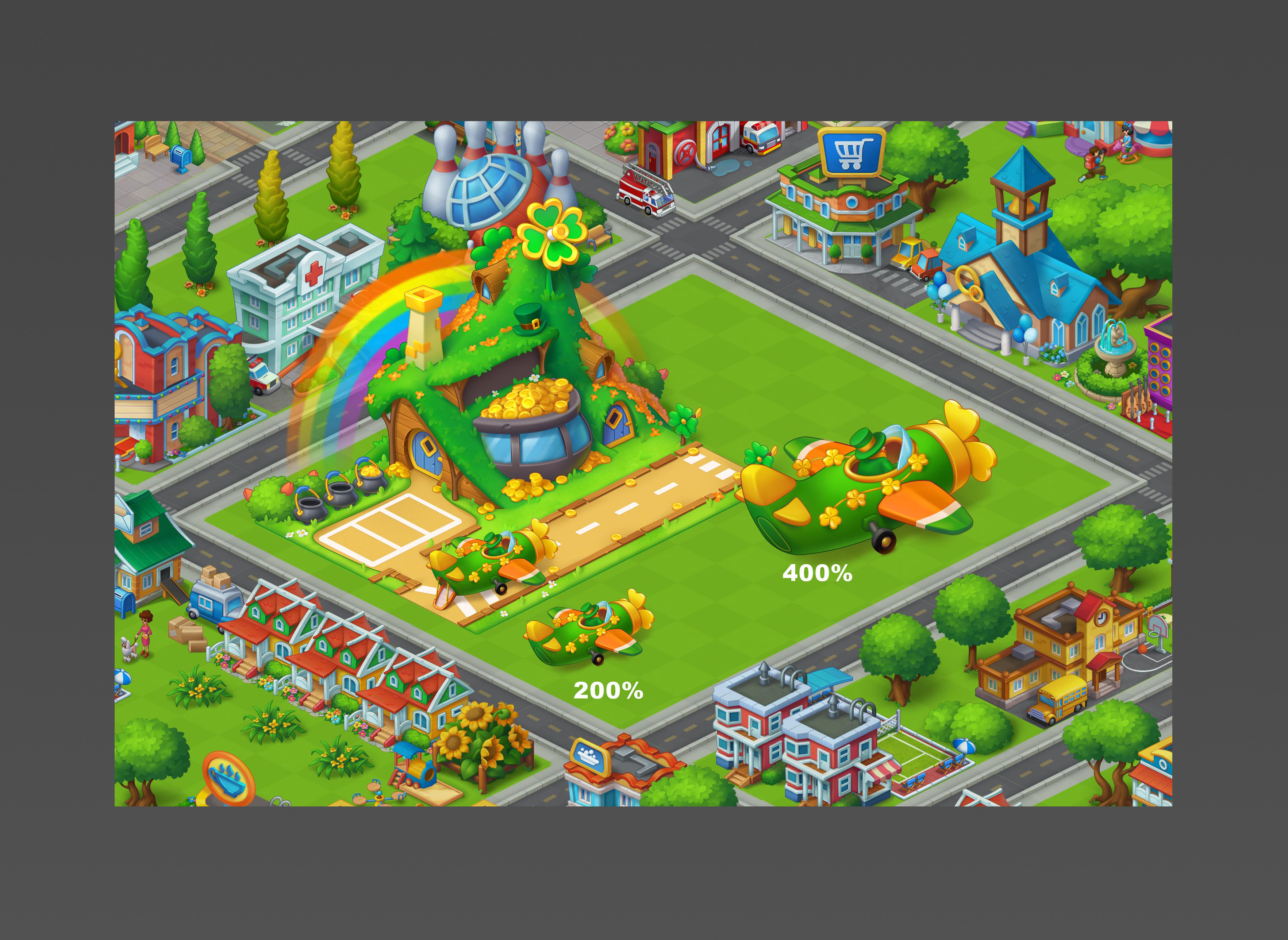 Playrix Games - Game objects