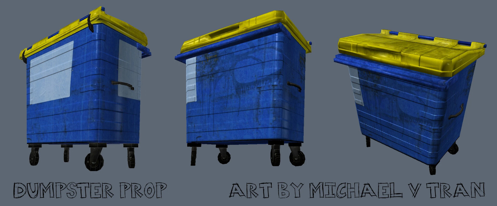 ArtStation - Super dumpster prop.