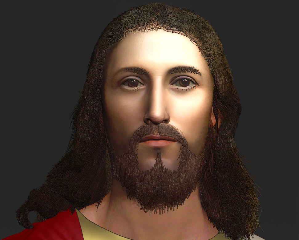 ArtStation - -Jesus Christ- - WIP