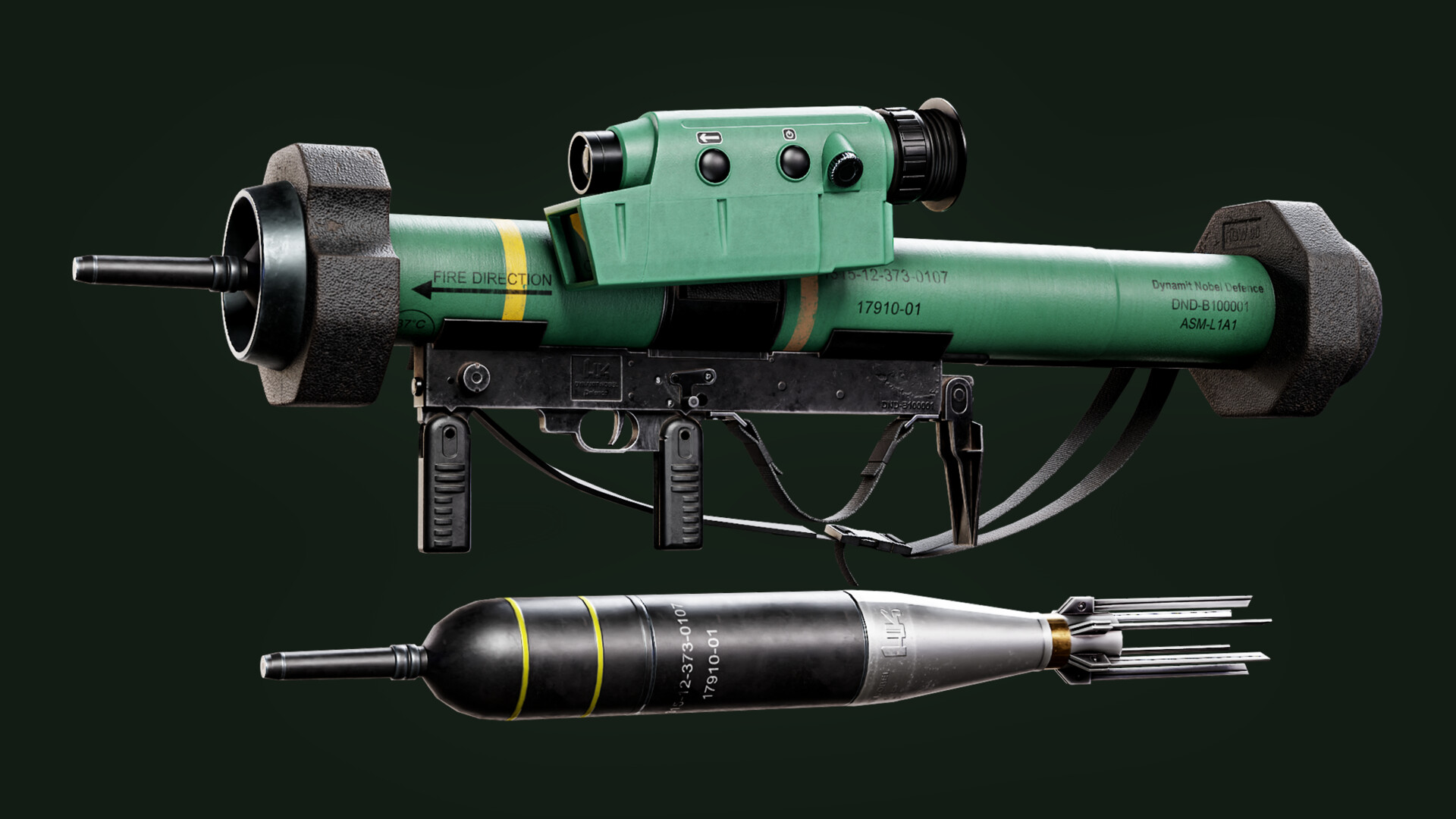 ArtStation - RGW 90 Rocket Launcher