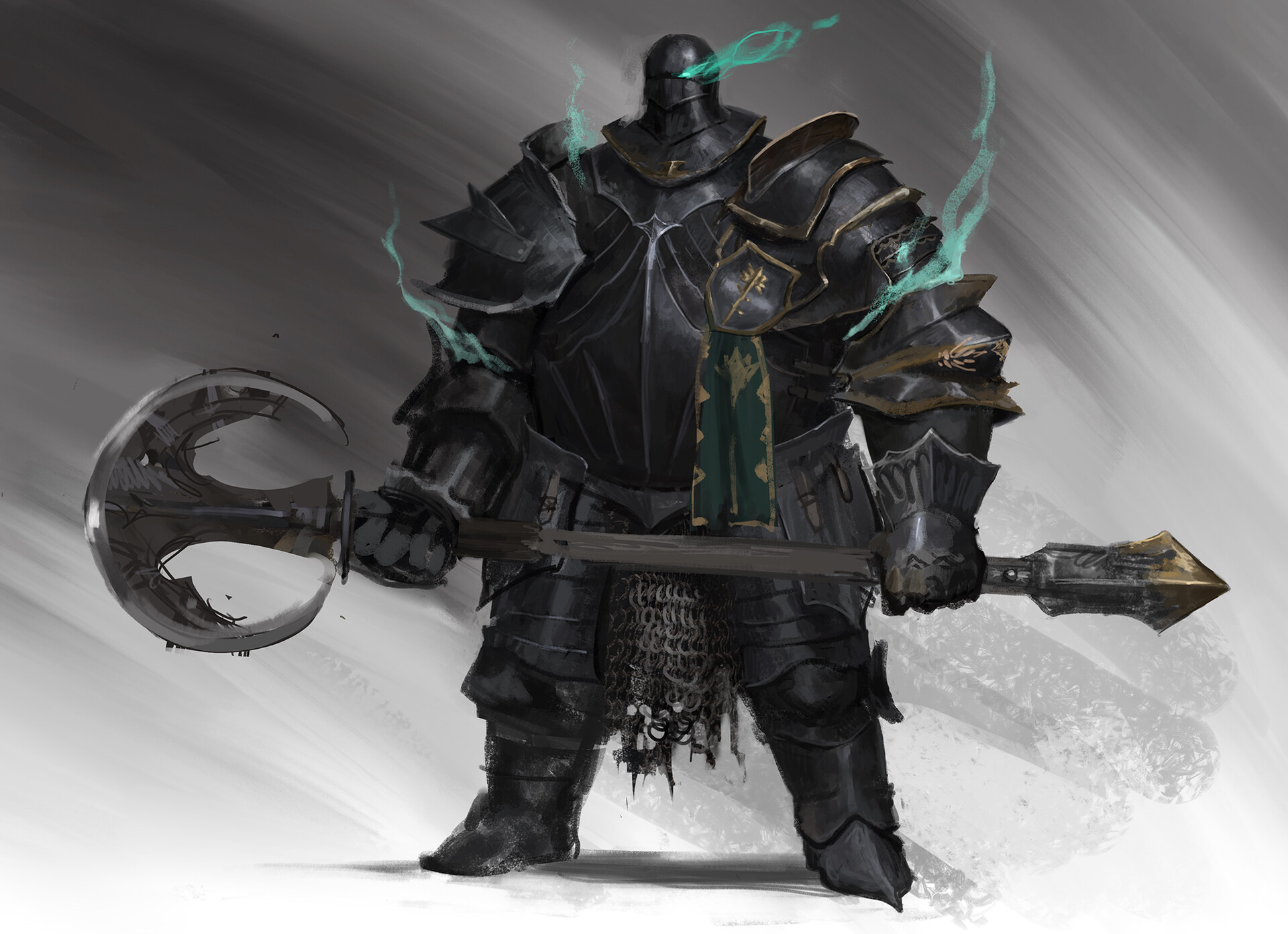 ArtStation - Chonky knights sketches