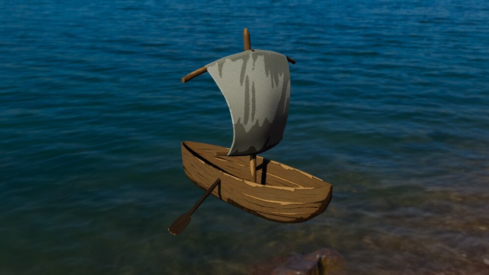 ArtStation - Medieval ship