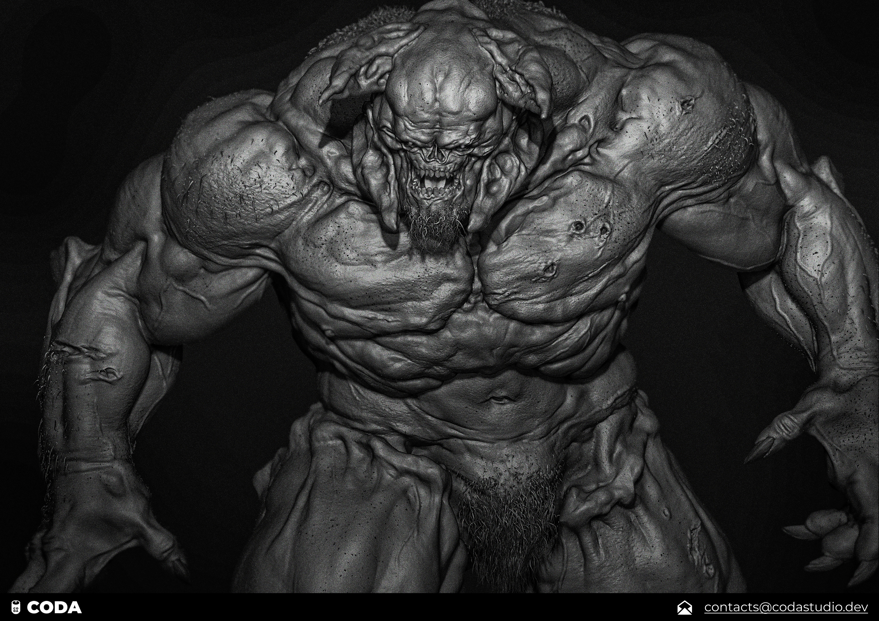 CODA Sci-Fi Art - Dooms HellKnight fan art