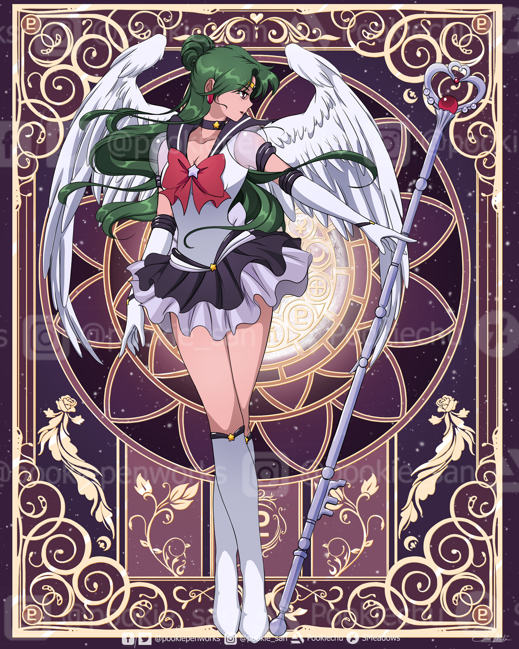 ArtStation - Eternal Sailor Pluto