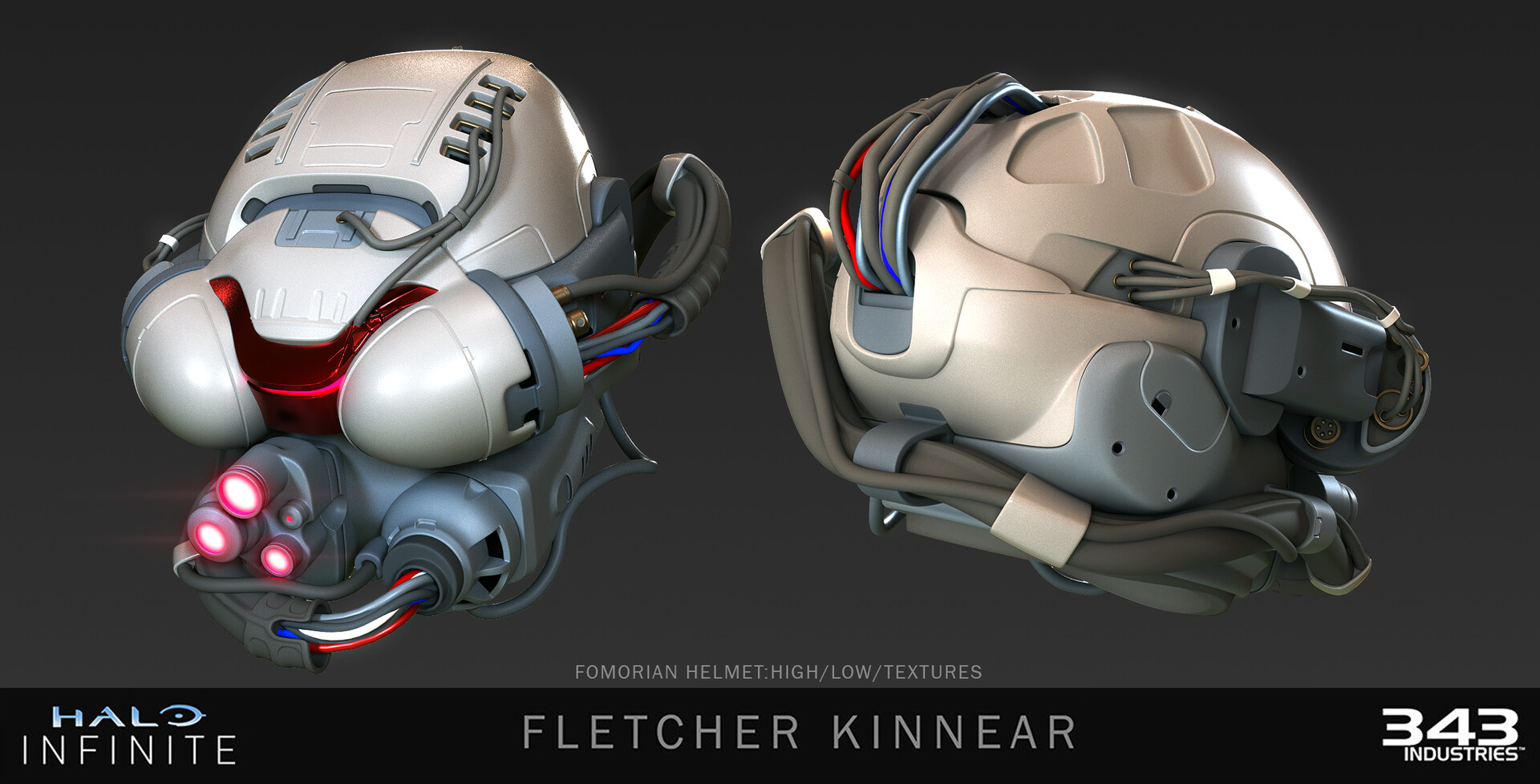 Fletcher Kinnear - Halo Infinite: Viral Machine Armour Set