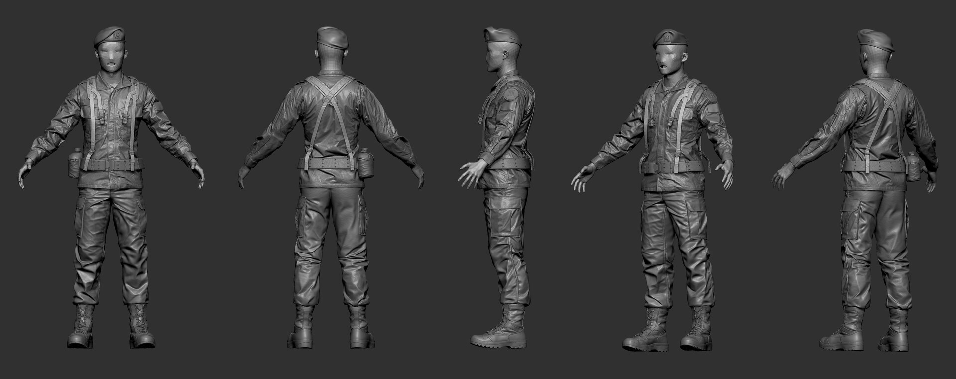 StudioNX - Marvelous Designer Military Uniform