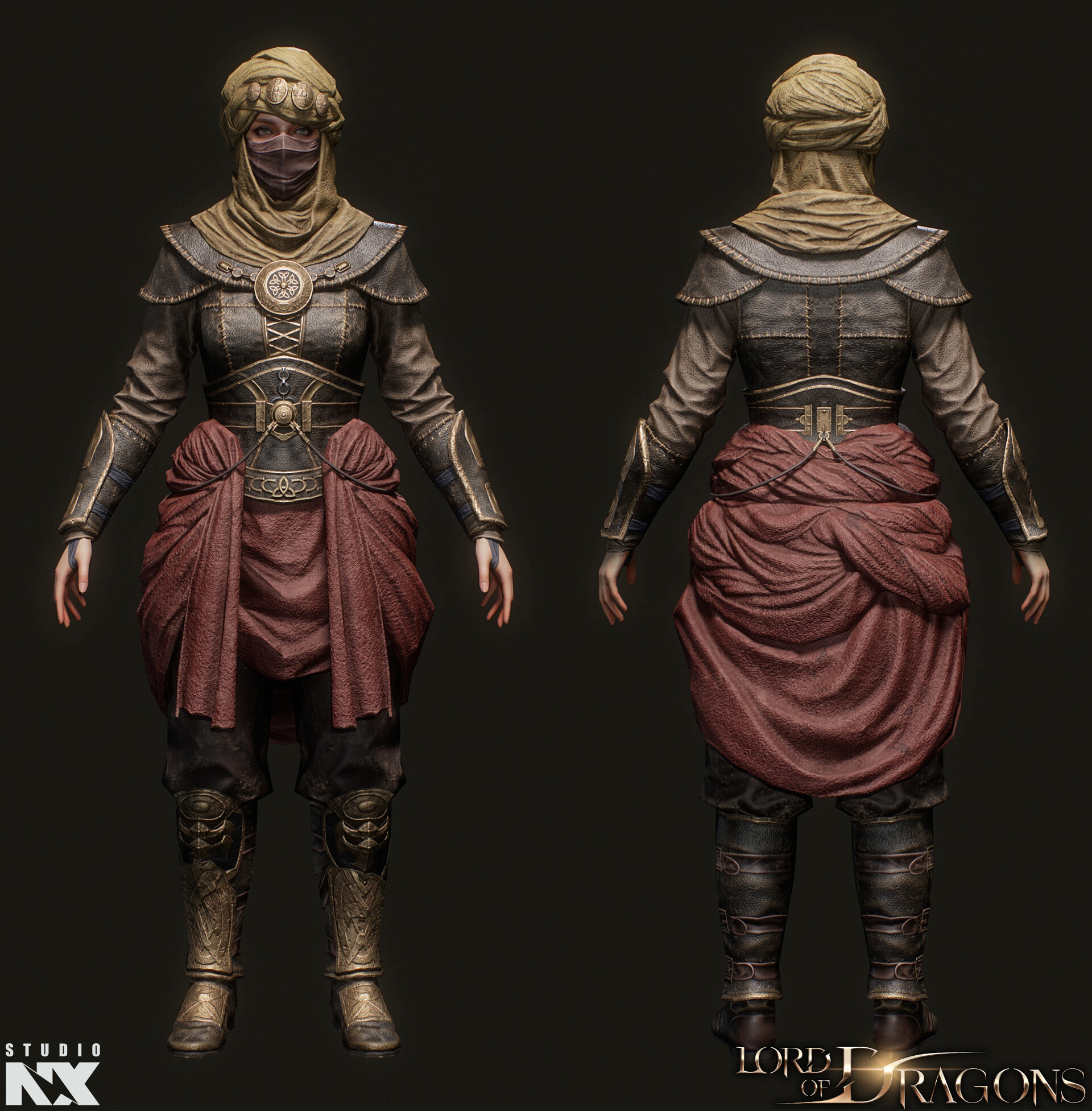 StudioNX - Lord of Dragons Outlander Archer