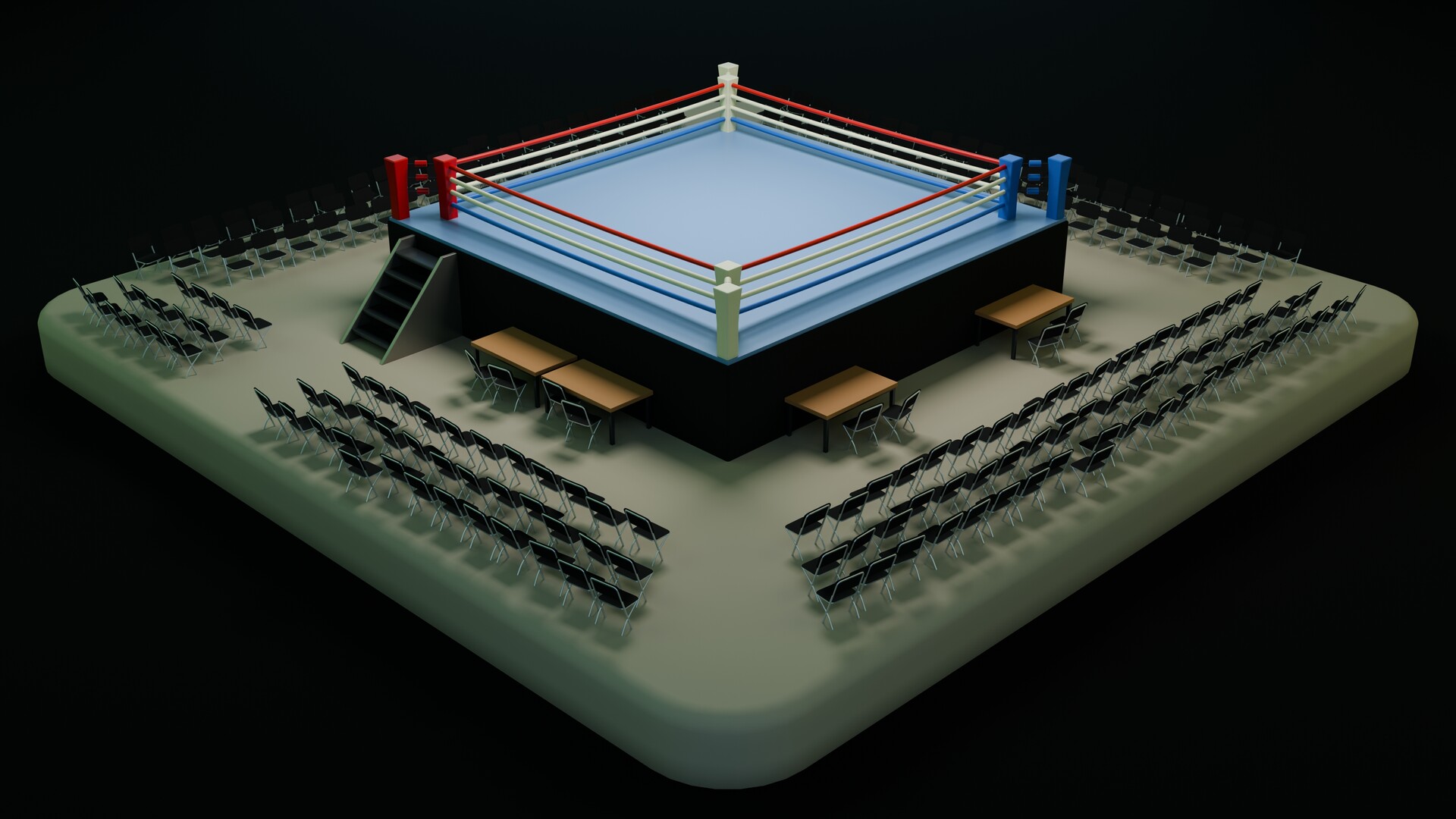 ArtStation - Boxing Ring