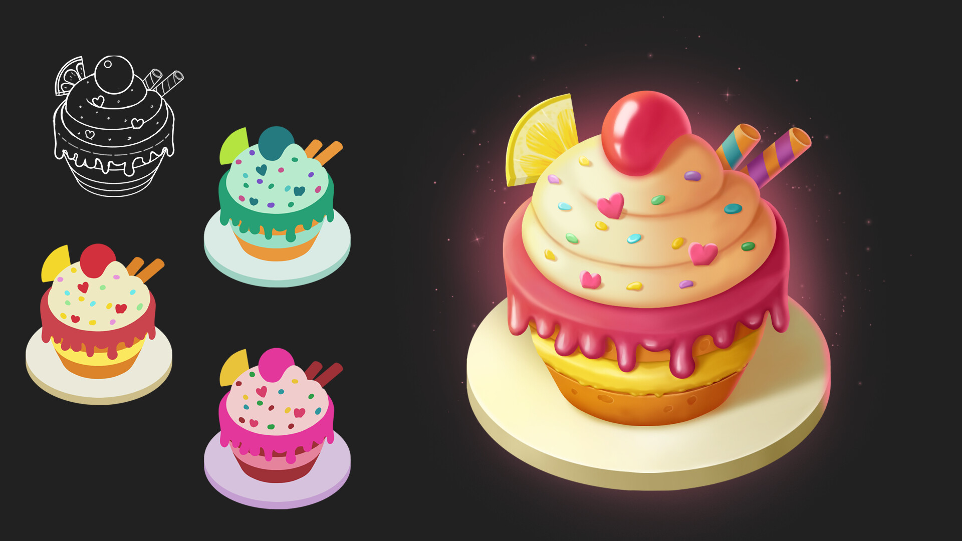 ArtStation - Cupcake