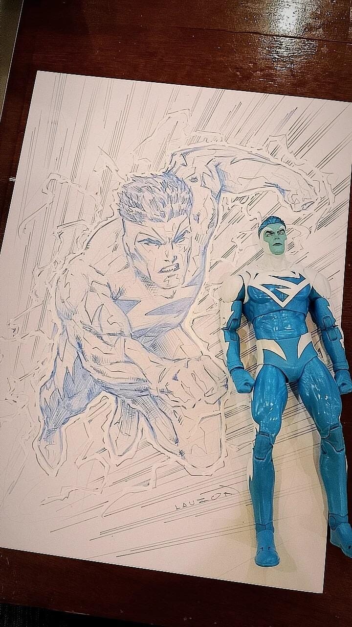 ArtStation - Electric Superman