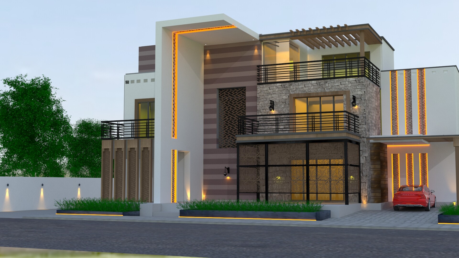 ArtStation - 3dsmax Exterior Vray OutPut