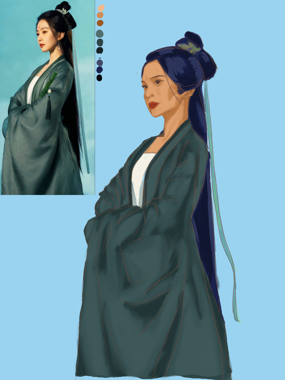 ArtStation - A Study of Liu ShiShi