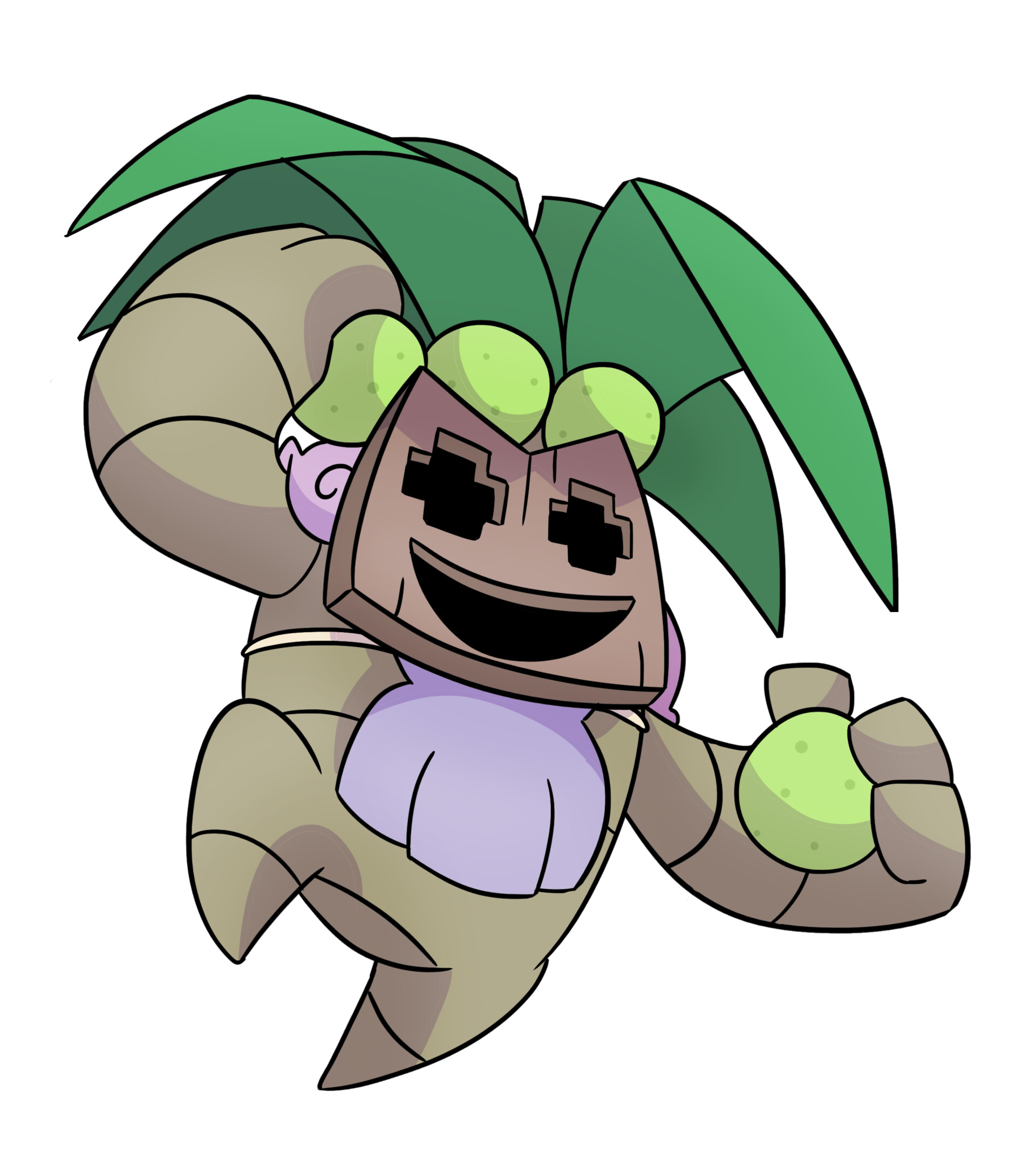 ArtStation - Poglin.....Palm Tree