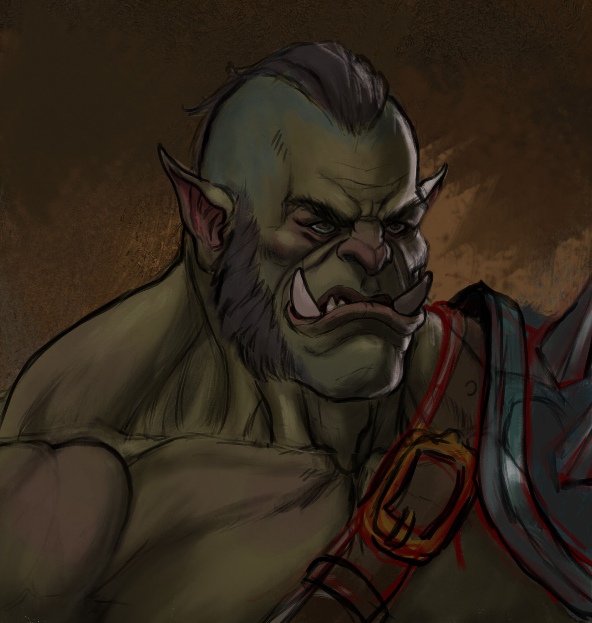 Eugene Roienko - Angry Orc dude