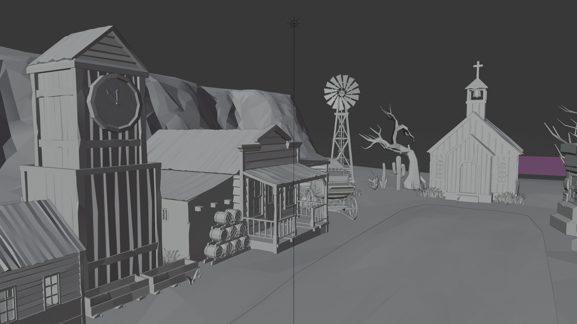 ArtStation - Misc Low Poly Spaces