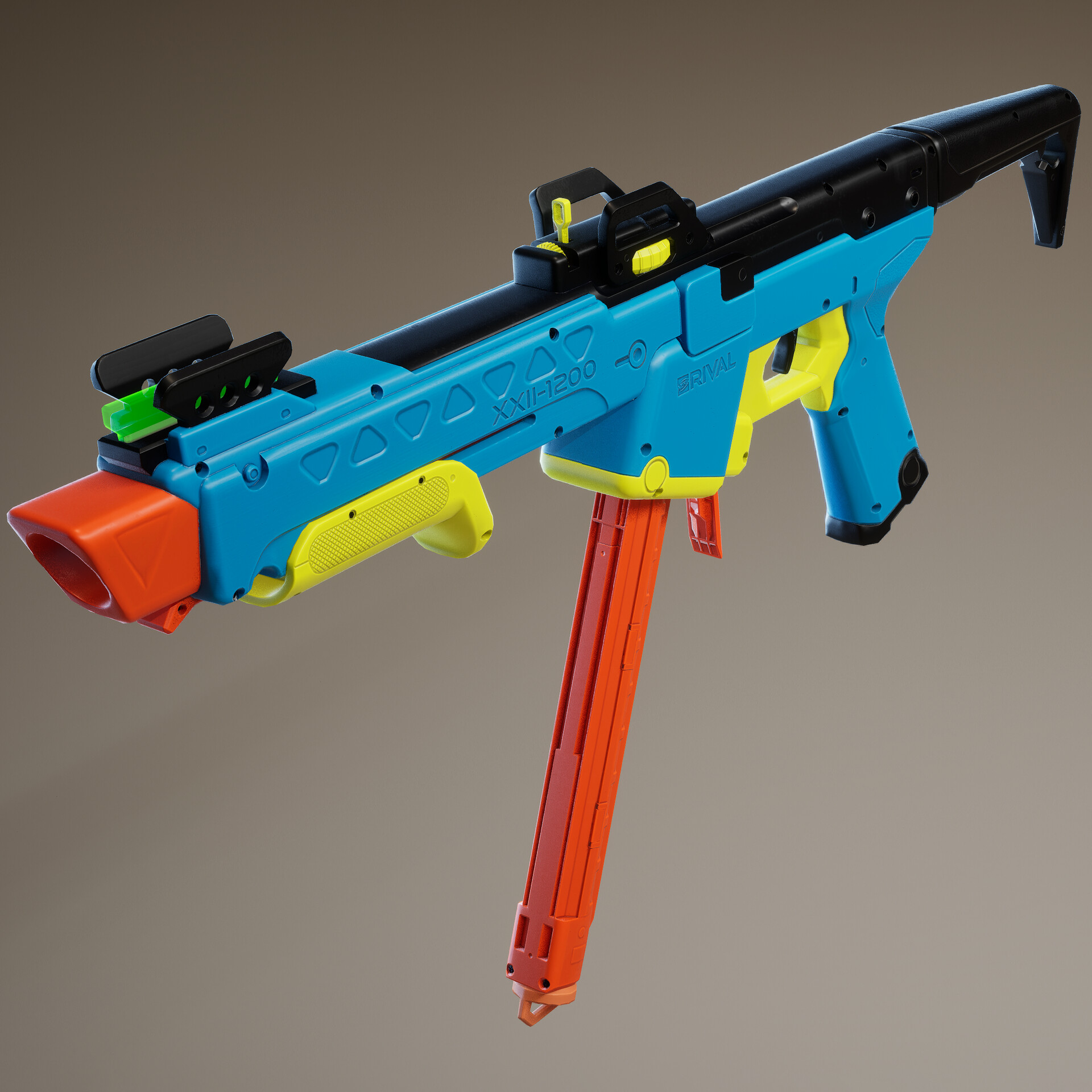 ArtStation - Nerf Gun