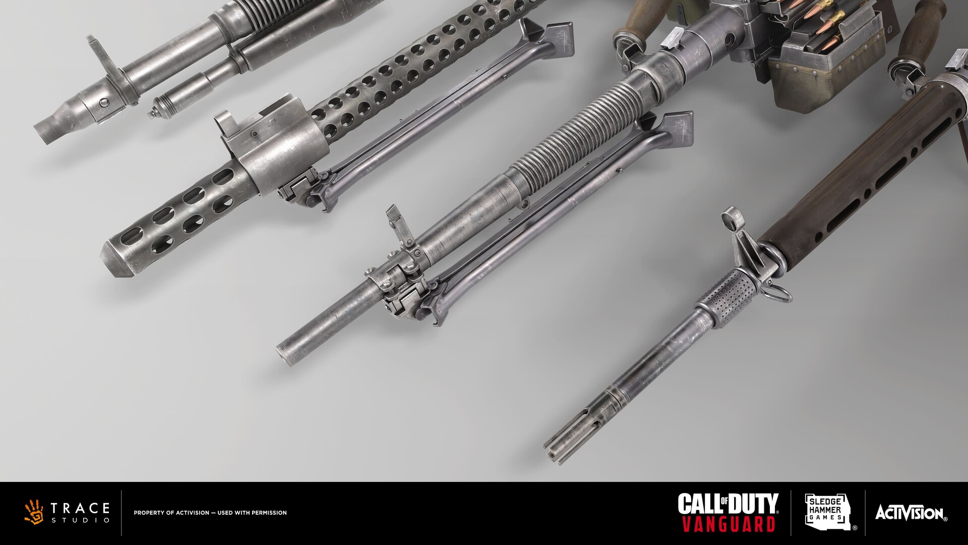 TRACE studio - In-game Weapon asset for Call of Duty: Vanguard