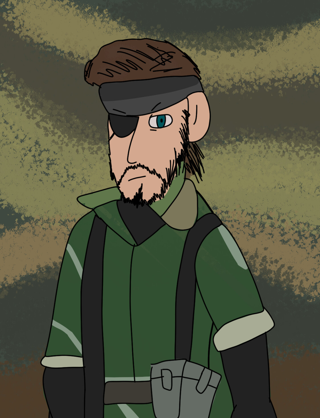 ArtStation - Snake Eater - Big Boss/Naked Snake