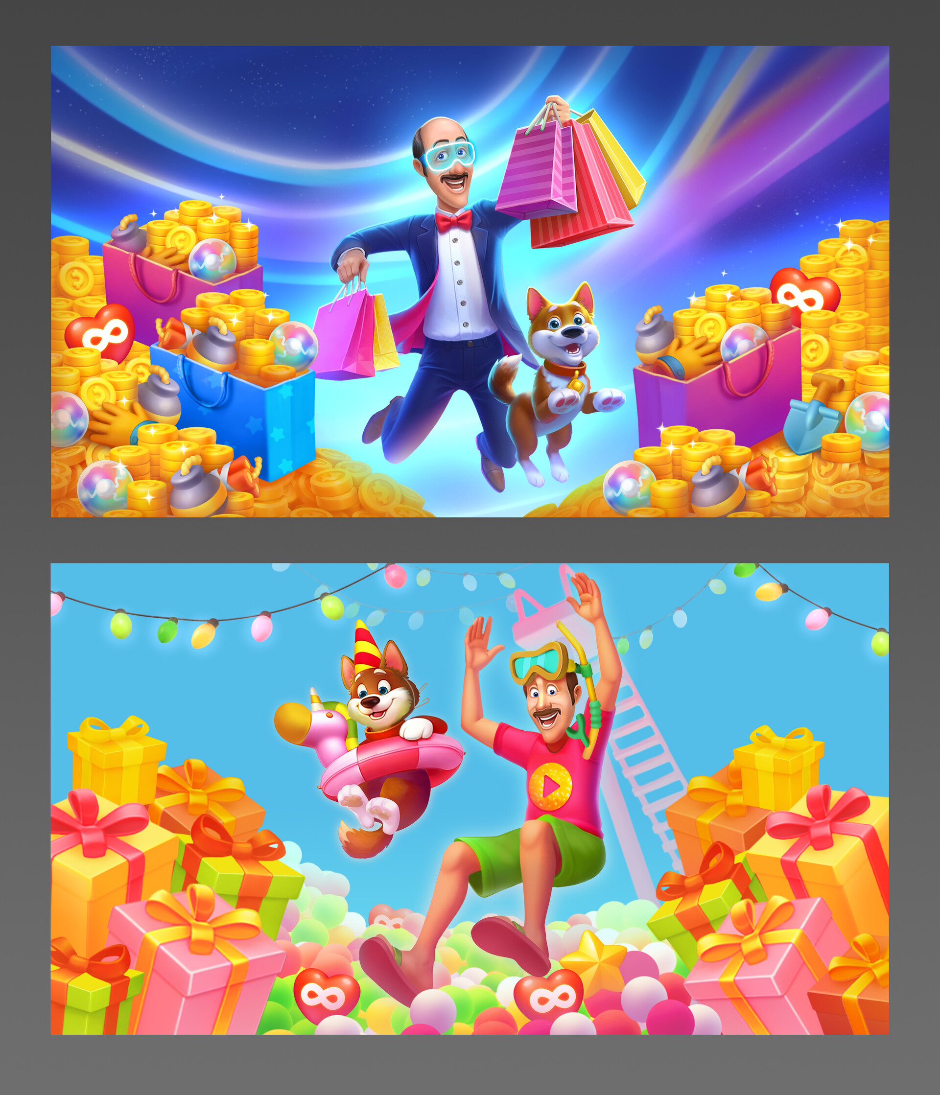 Playrix Games - Community Art: Illustrations