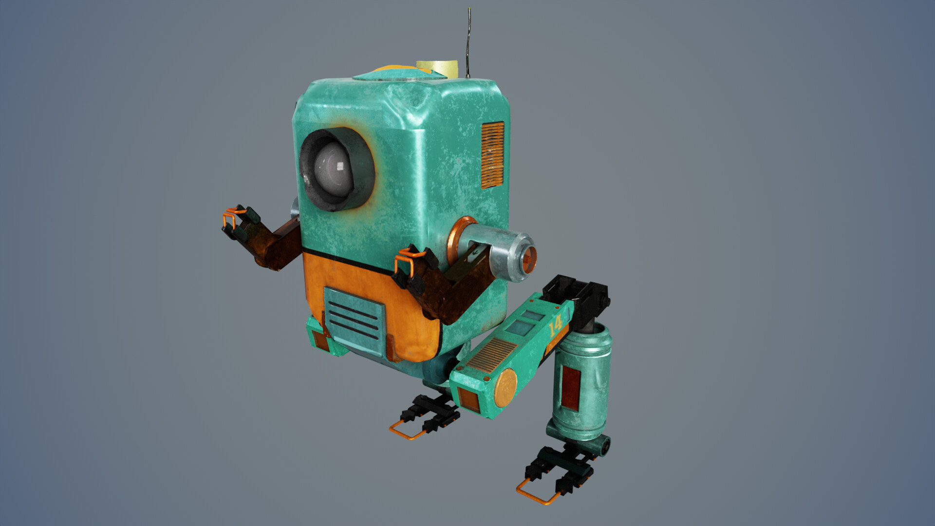 ArtStation - The Blue Robot