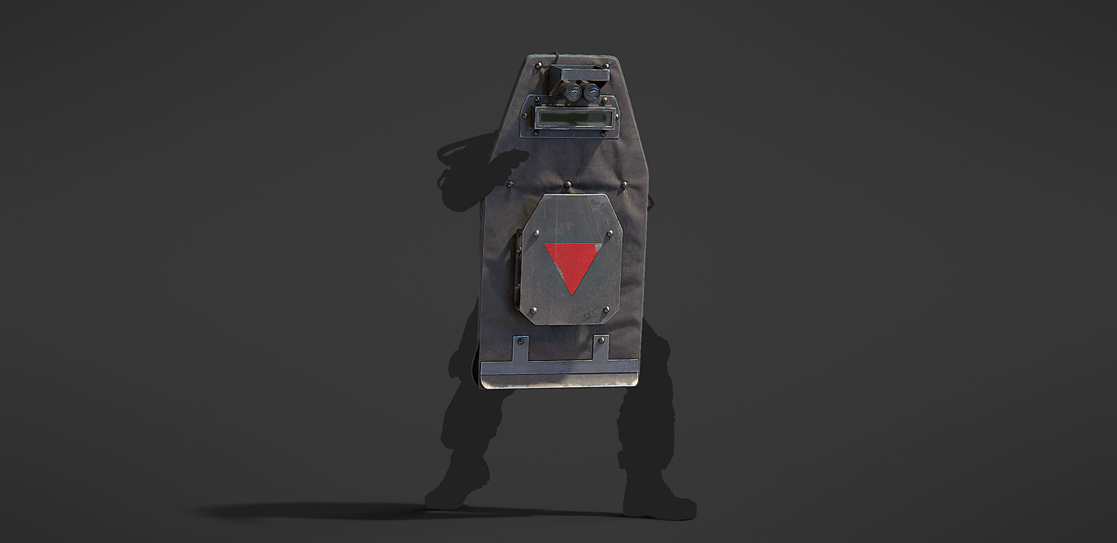 ArtStation - Swat shield props asset 3D modeling