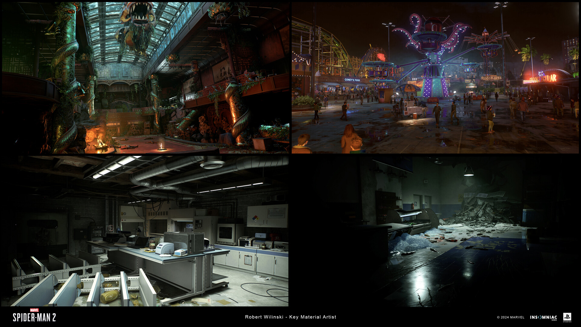 Robert Wilinski - Marvel's Spider-Man 2 - Environments