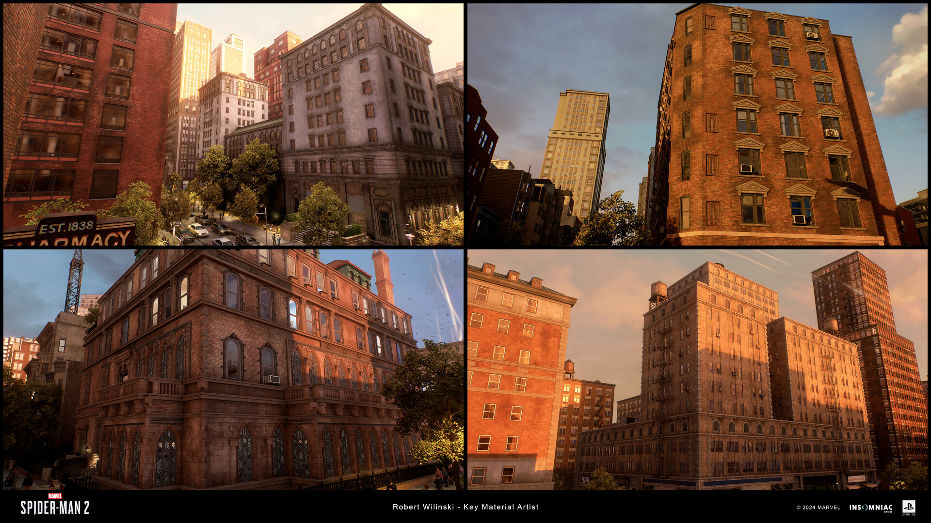 Robert Wilinski - Marvel's Spider-Man 2 - Environments