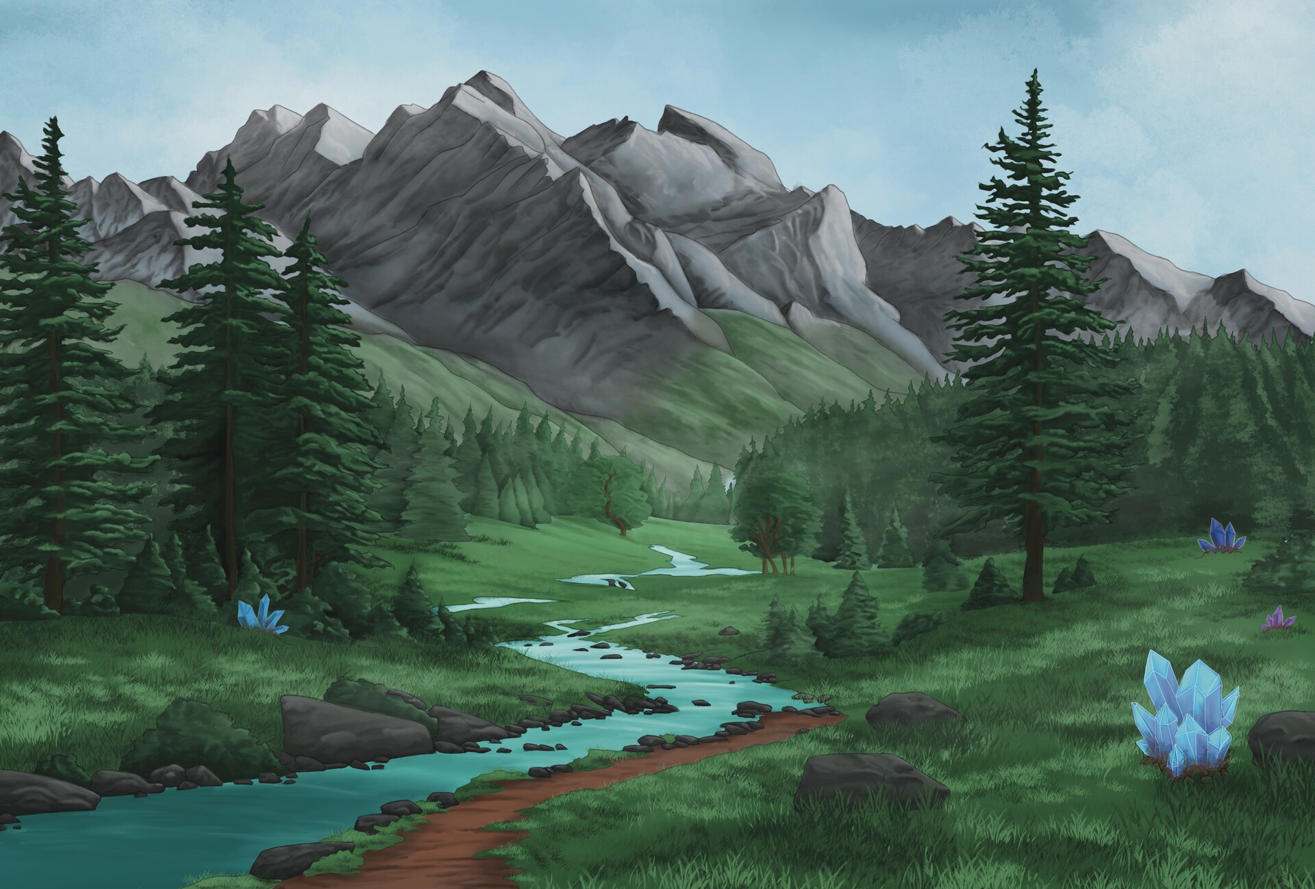 ArtStation - Hunting Ground Environment