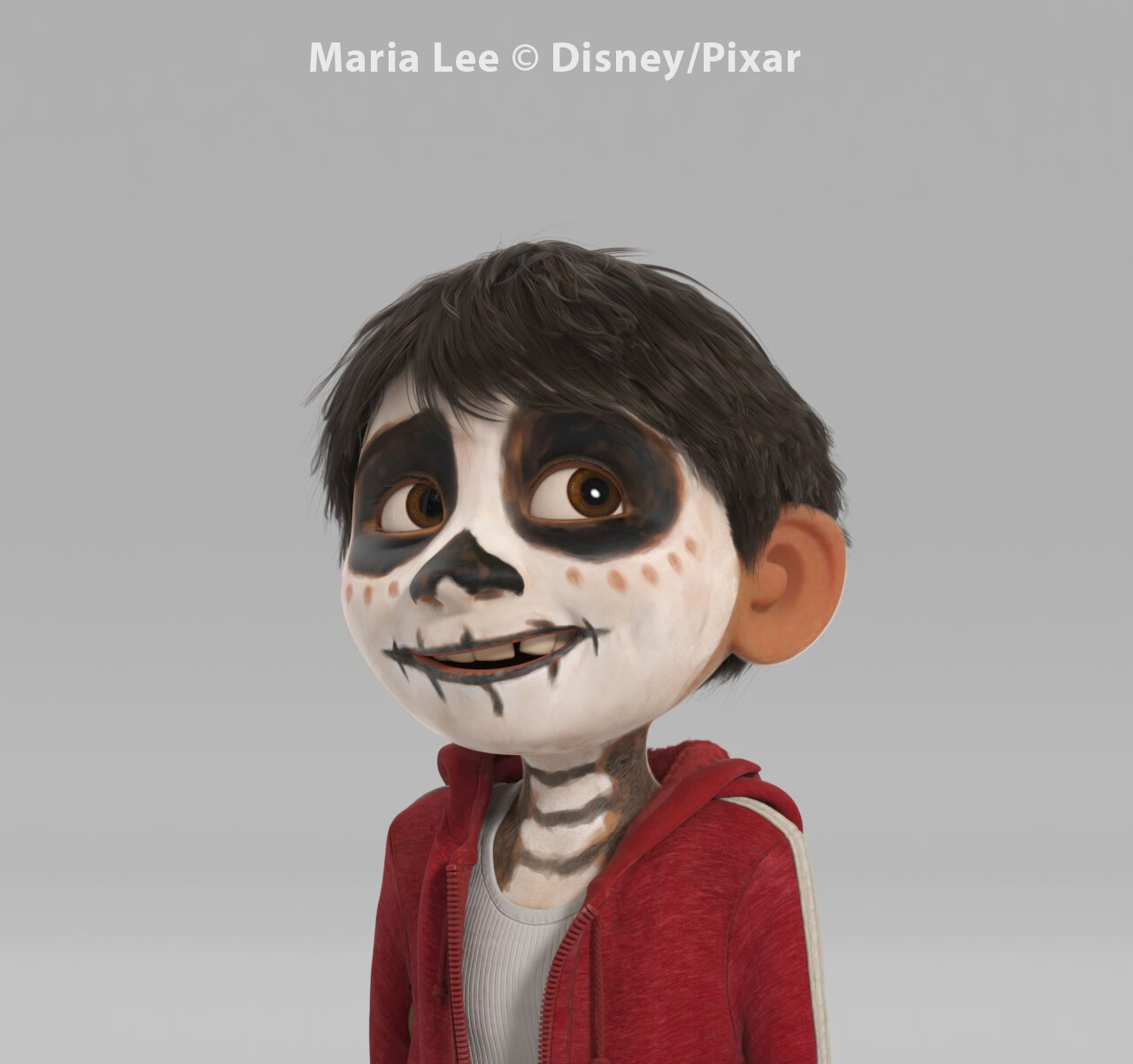 ArtStation - Miguel's face paint