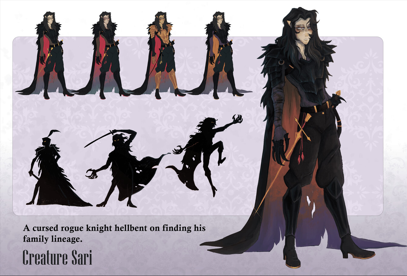 ArtStation - Blackbird Character Spread