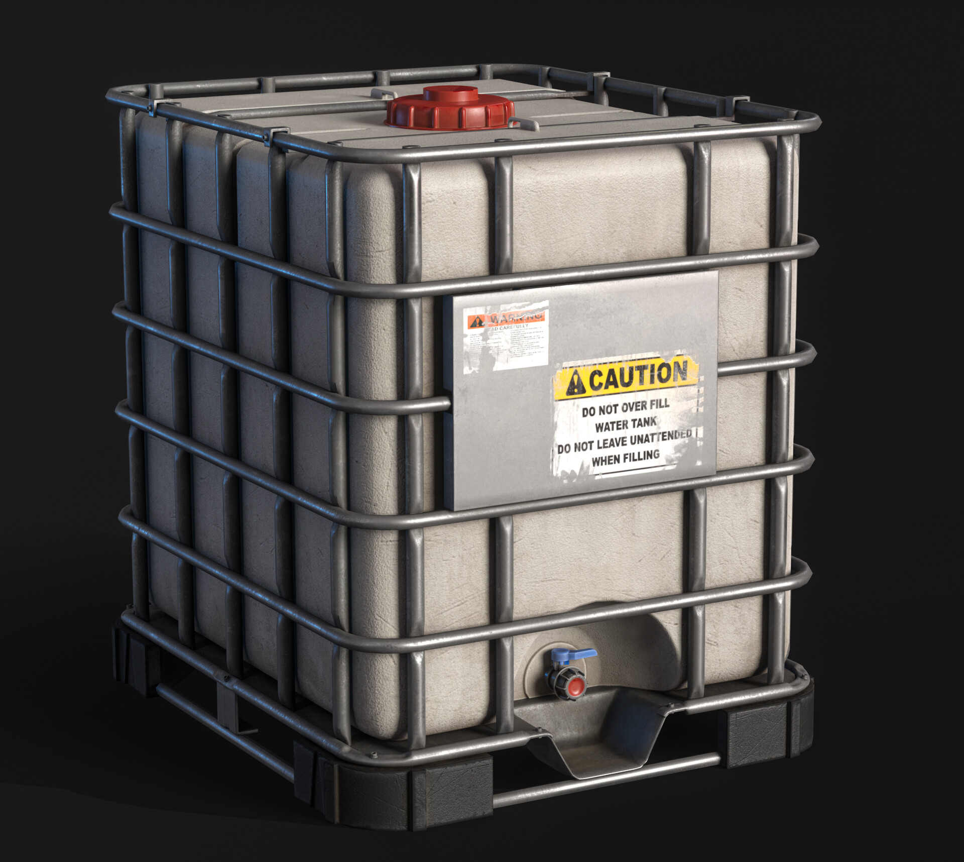 ArtStation - IBC Water Container