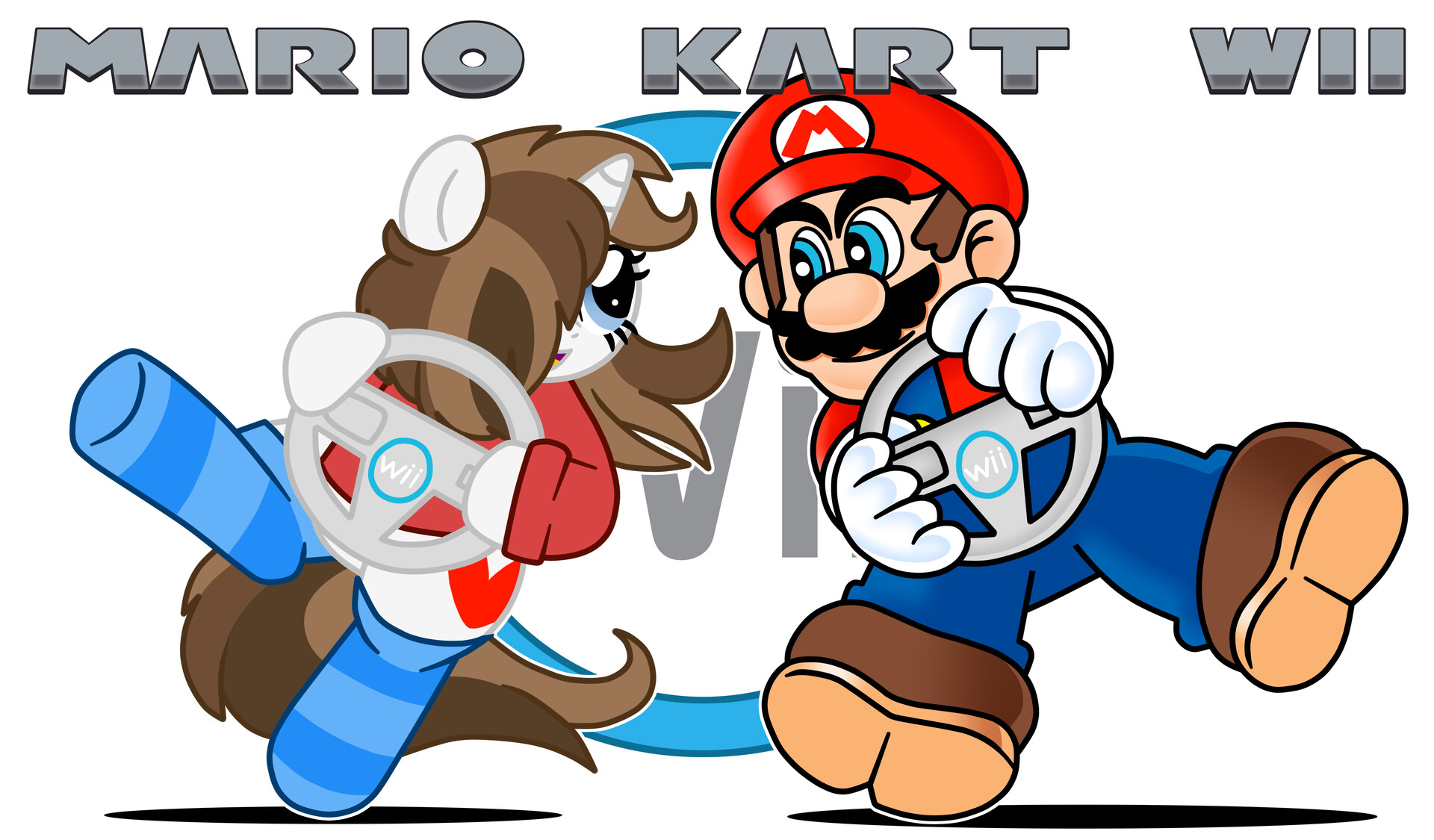 ArtStation - Mario Kart Wii With OC 2