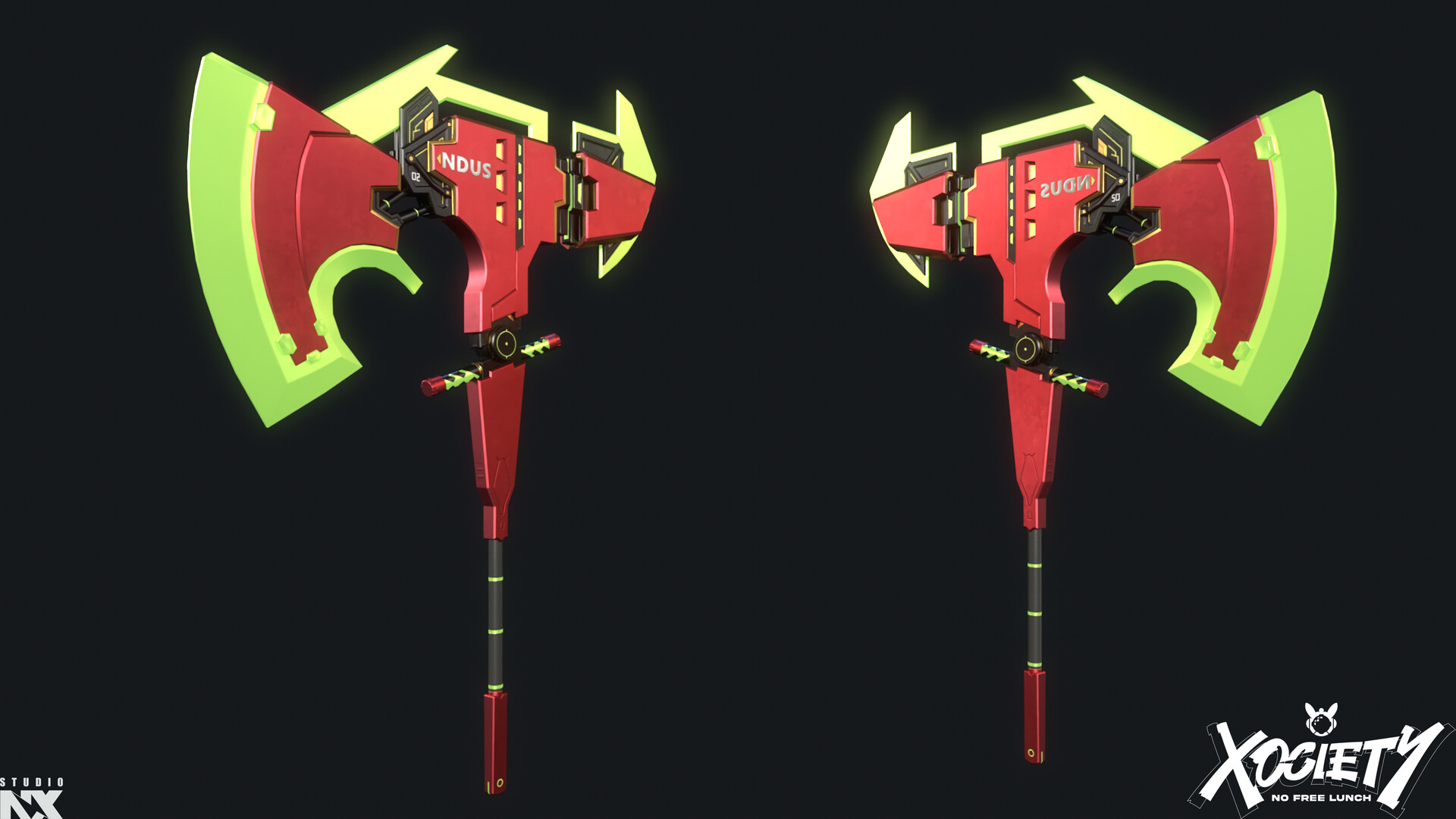 StudioNX - Xociety Neon Cleaver