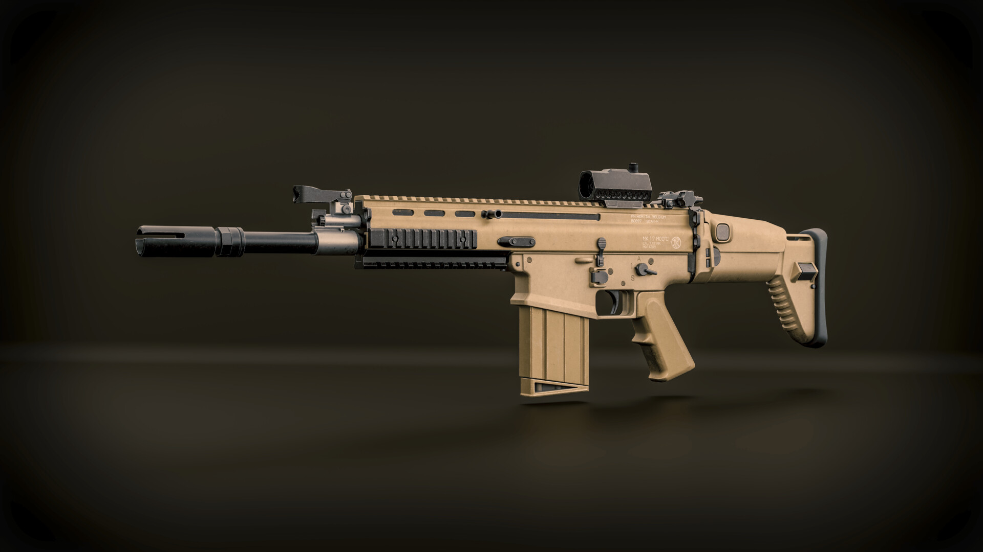 ArtStation - Tactical Rifle FN Scar