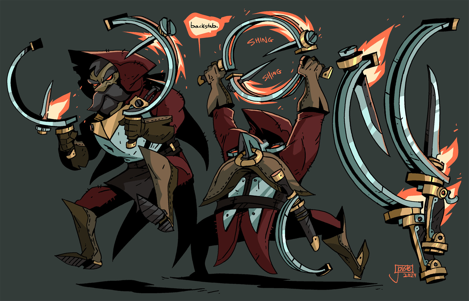 Jesse Turner (jouste) - Backstache