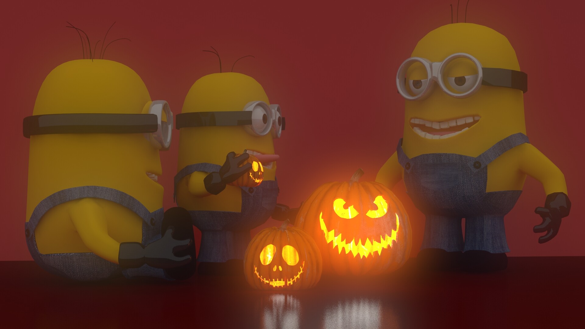 minions pumpkins