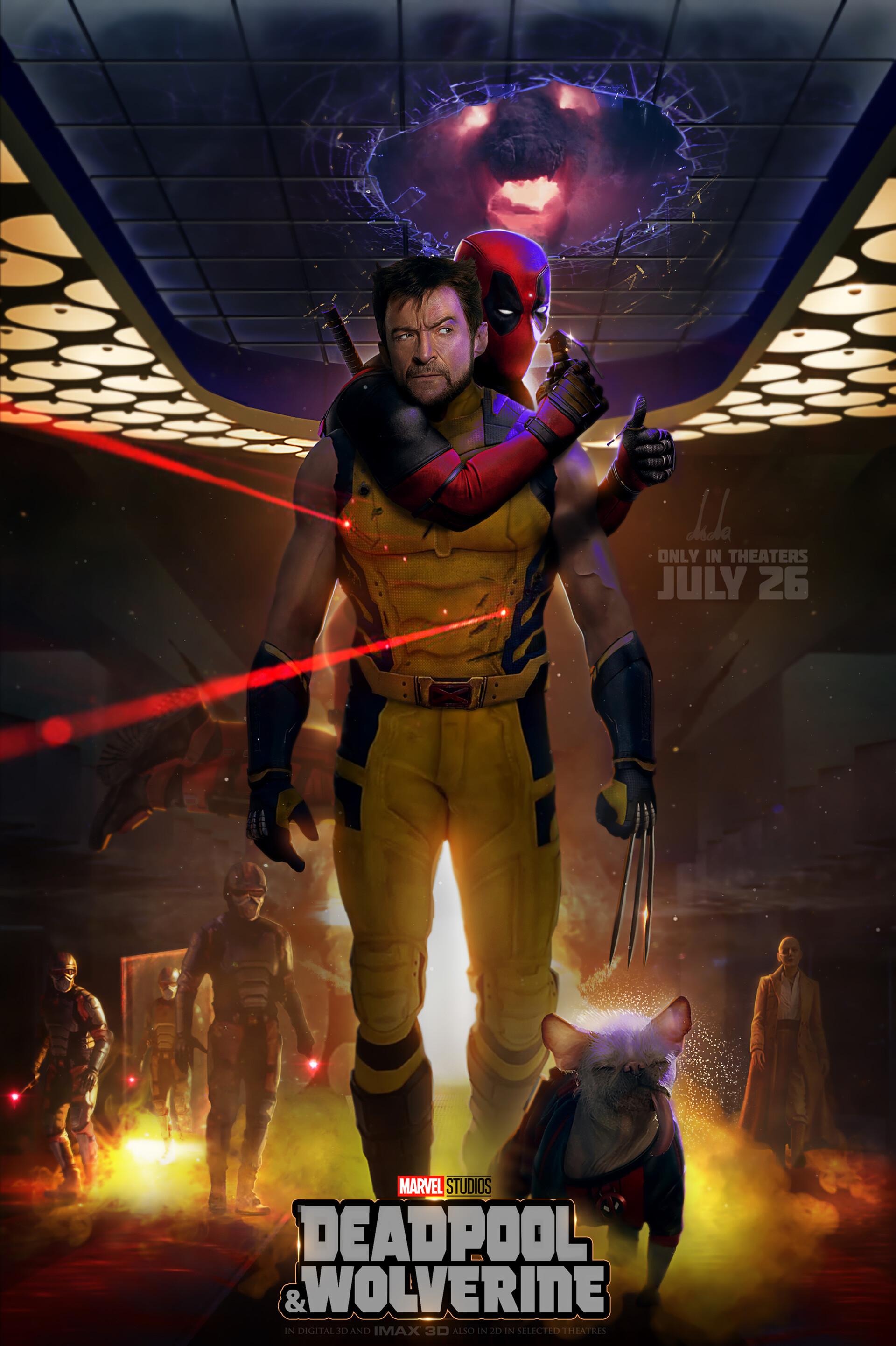 ArtStation - Deadpool & Wolverine Poster