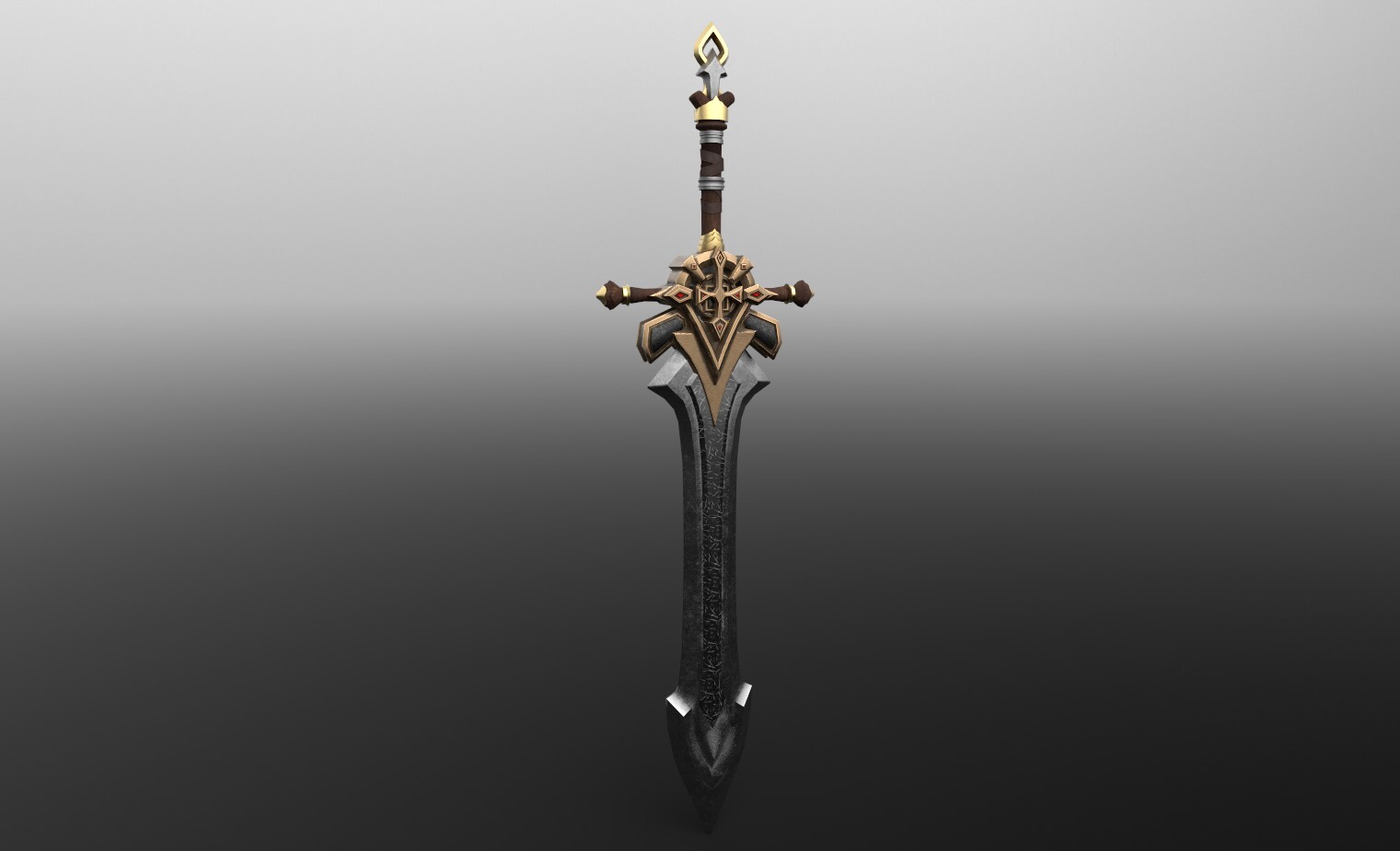 ArtStation - Fantasy stylized sword