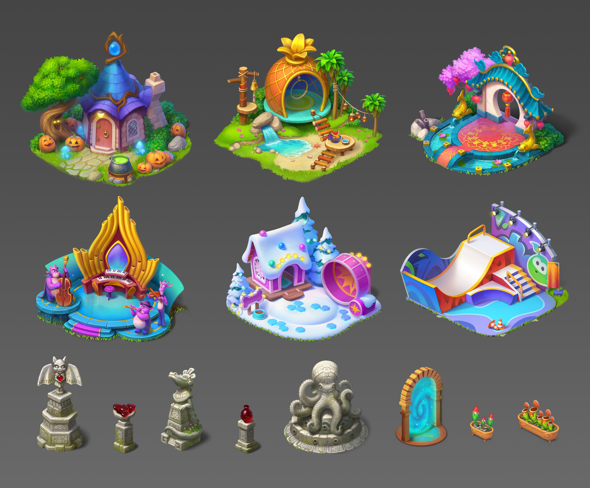 Playrix Games - Game Objects