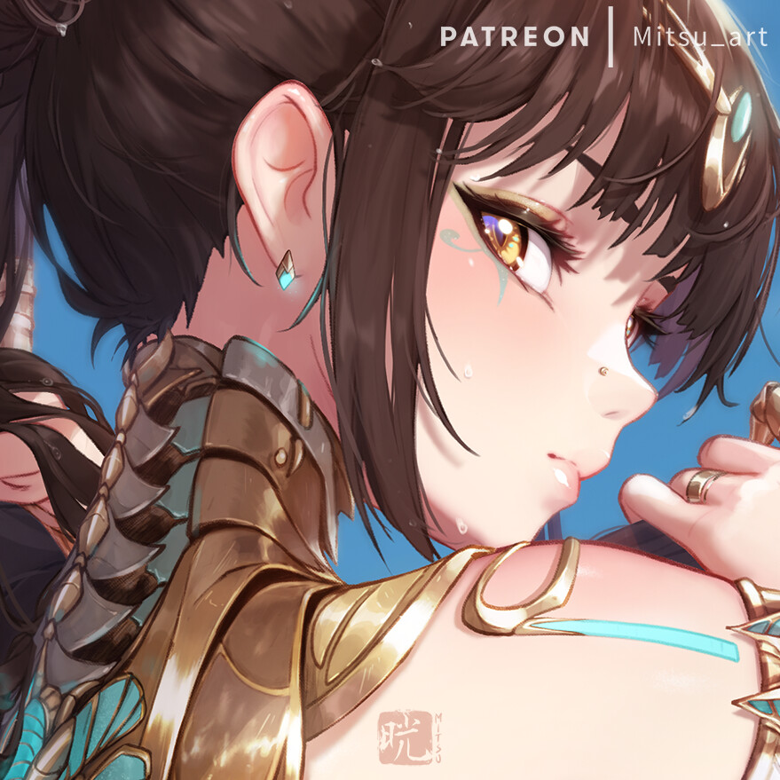 Mitsu Art - EVE Bastet Queen