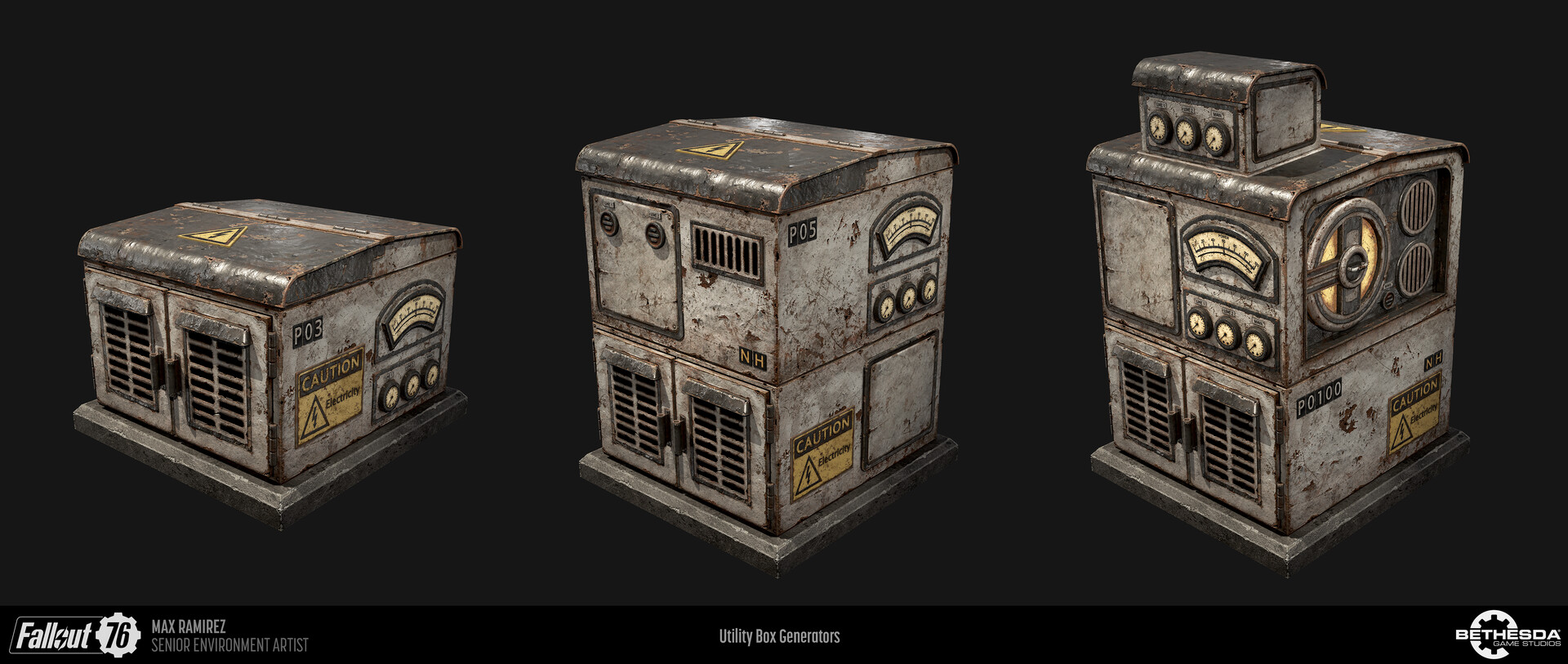 Max Ramirez - Fallout 76 - Utility Box Generators