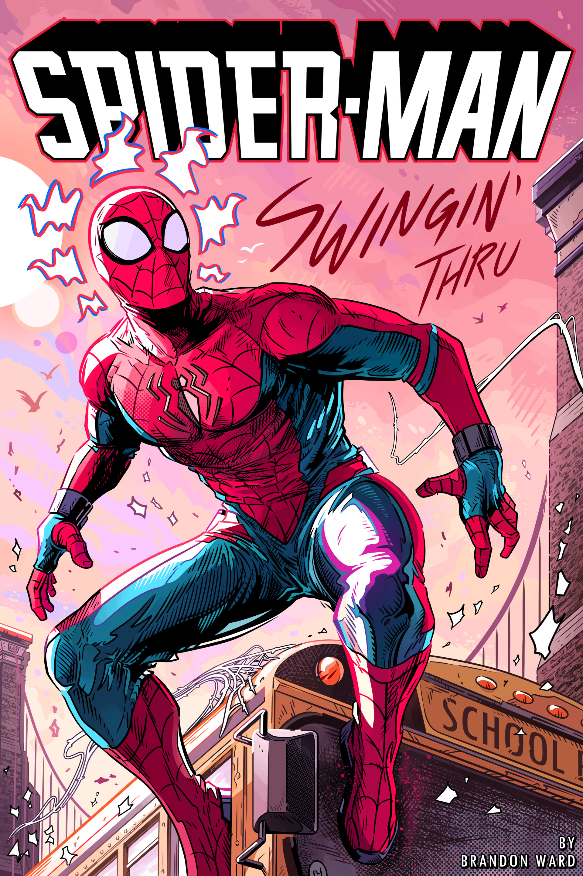 ArtStation - "Spider-Man: Swingin' Thru" - Full Sample Comic